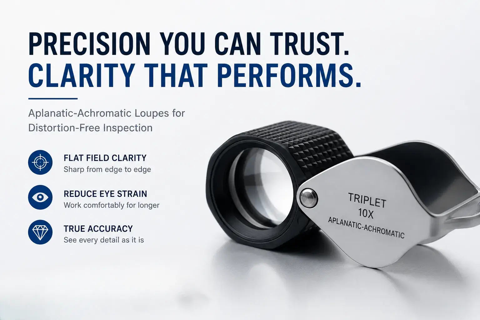 Why Aplanatic Loupes are Essential for Precision Inspection